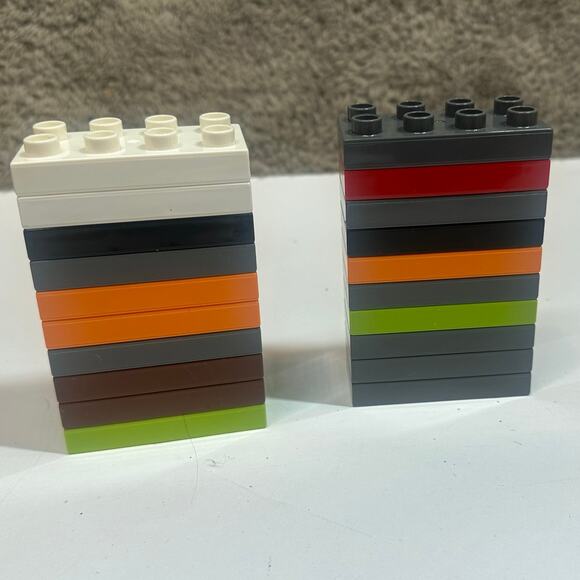 Lego | Toys | Duplo Lego Lot Of 2 2x4 Bricks Thin Flat Plates Building ...